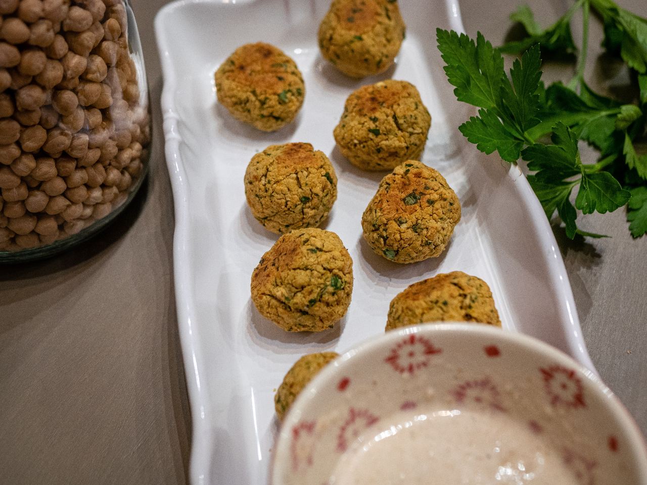 Falafels express au four – Roule Tambouille